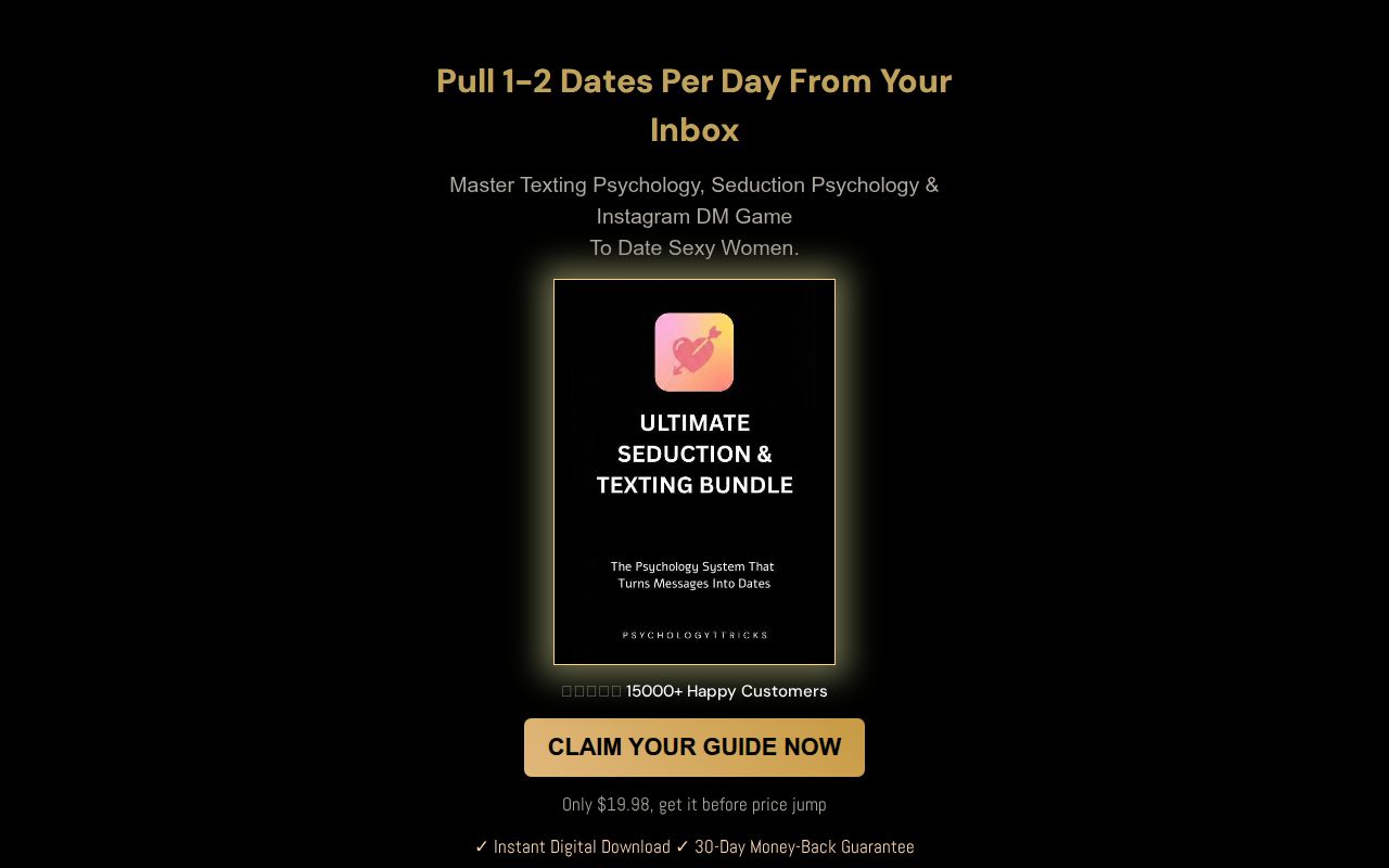 Ultimate Seduction & Texting Bundle